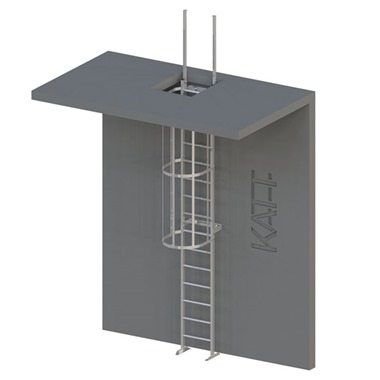 Fixed Vertical Ladders | Fixed Access Ladders - Free Delivery