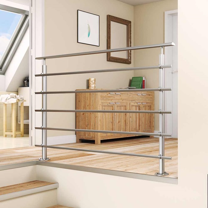 Pure Balustrade Kit - Titanium | Ladders UK Direct