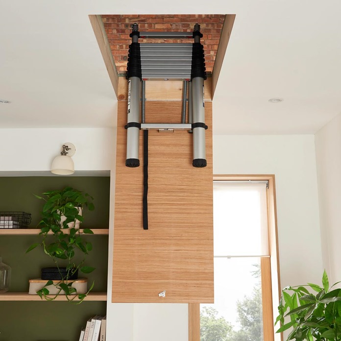 Telescopic Loft Ladder 2.9m - Free Delivery