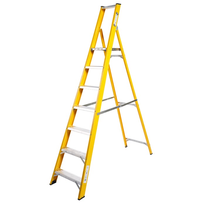 Trade Glass Fibre Platform Step Ladders | Ladders UK Direct