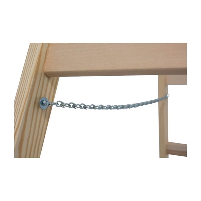 Krause Timber Double Sided Wooden Step Ladder