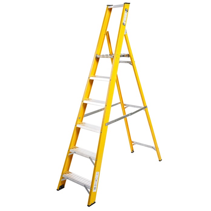 Trade Glass Fibre Platform Step Ladders | Ladders UK Direct
