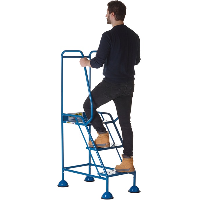 Classic Easy Glide Steps - Punched Steel Treads