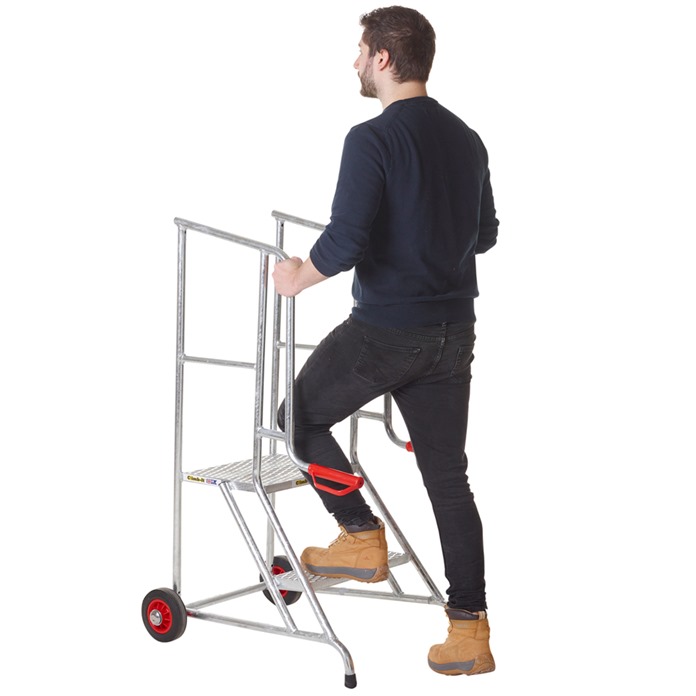 Galvanised Loading Steps