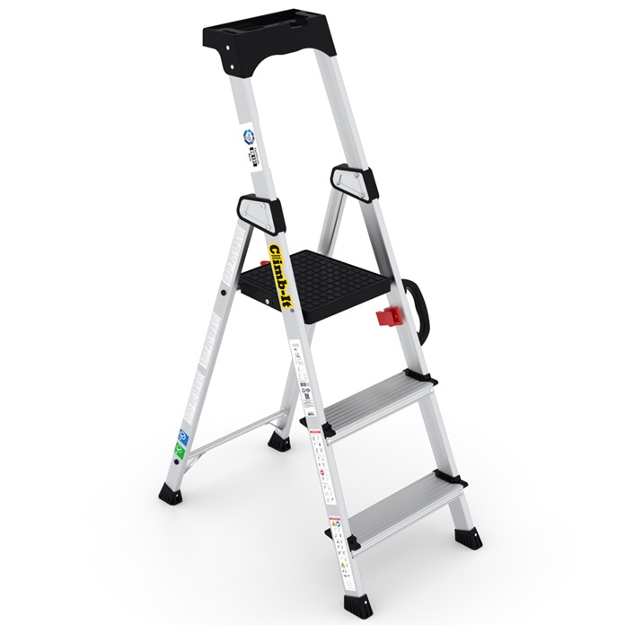 CLIMB-IT ® Lightweight Platform Step Ladders