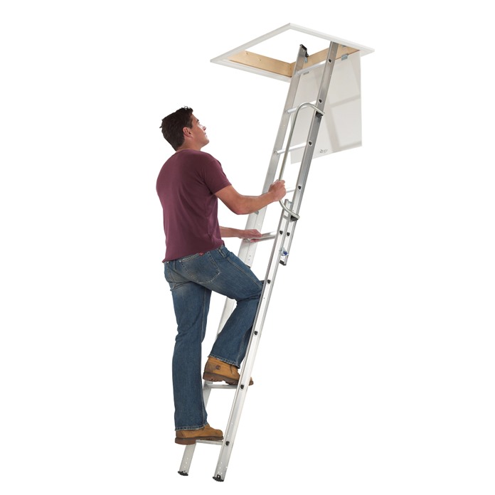Sliding 2 Section Loft Ladder | Ladders UK Direct
