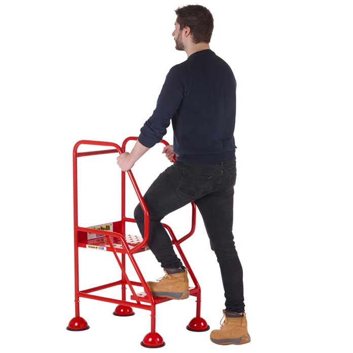 Classic Easy Glide Steps - Punched Steel Treads