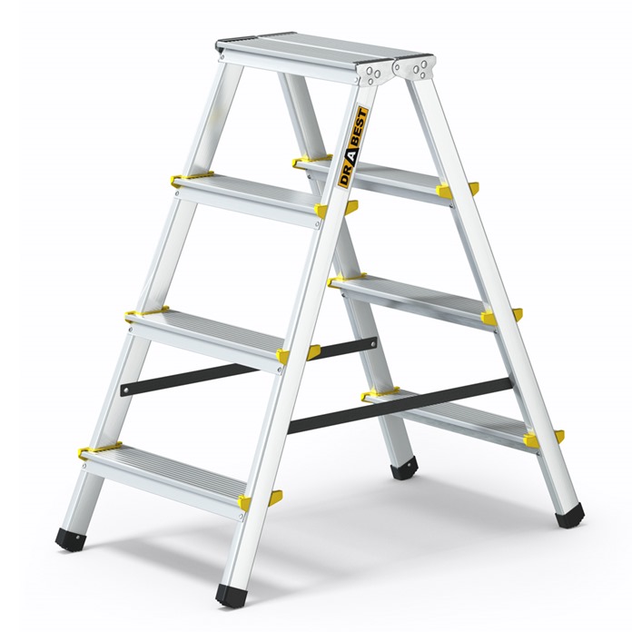 PRO Double-Sided Step Ladder | Domestic Use – 125kg Load
