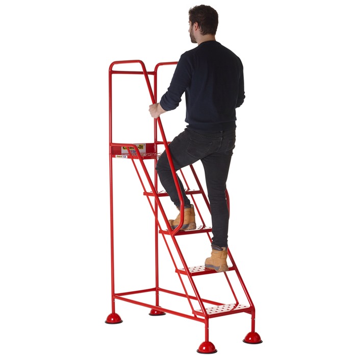 Classic Easy Glide Steps - Punched Steel Treads