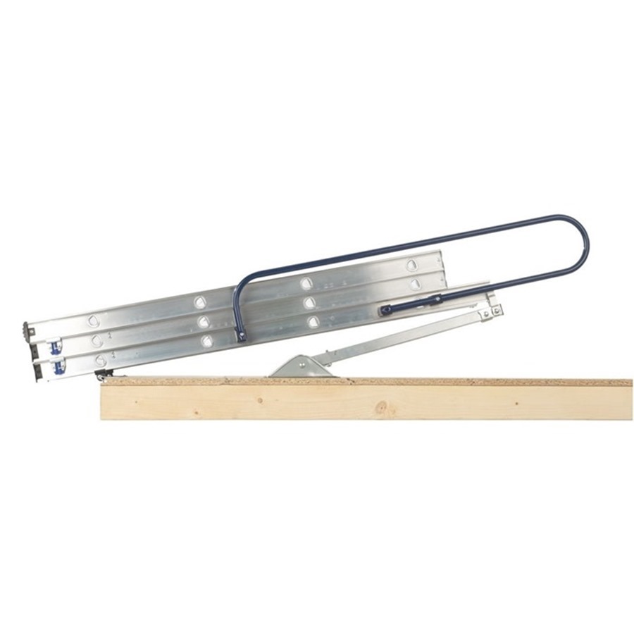 Werner 3 Section Hideaway Aluminium Loft Ladder